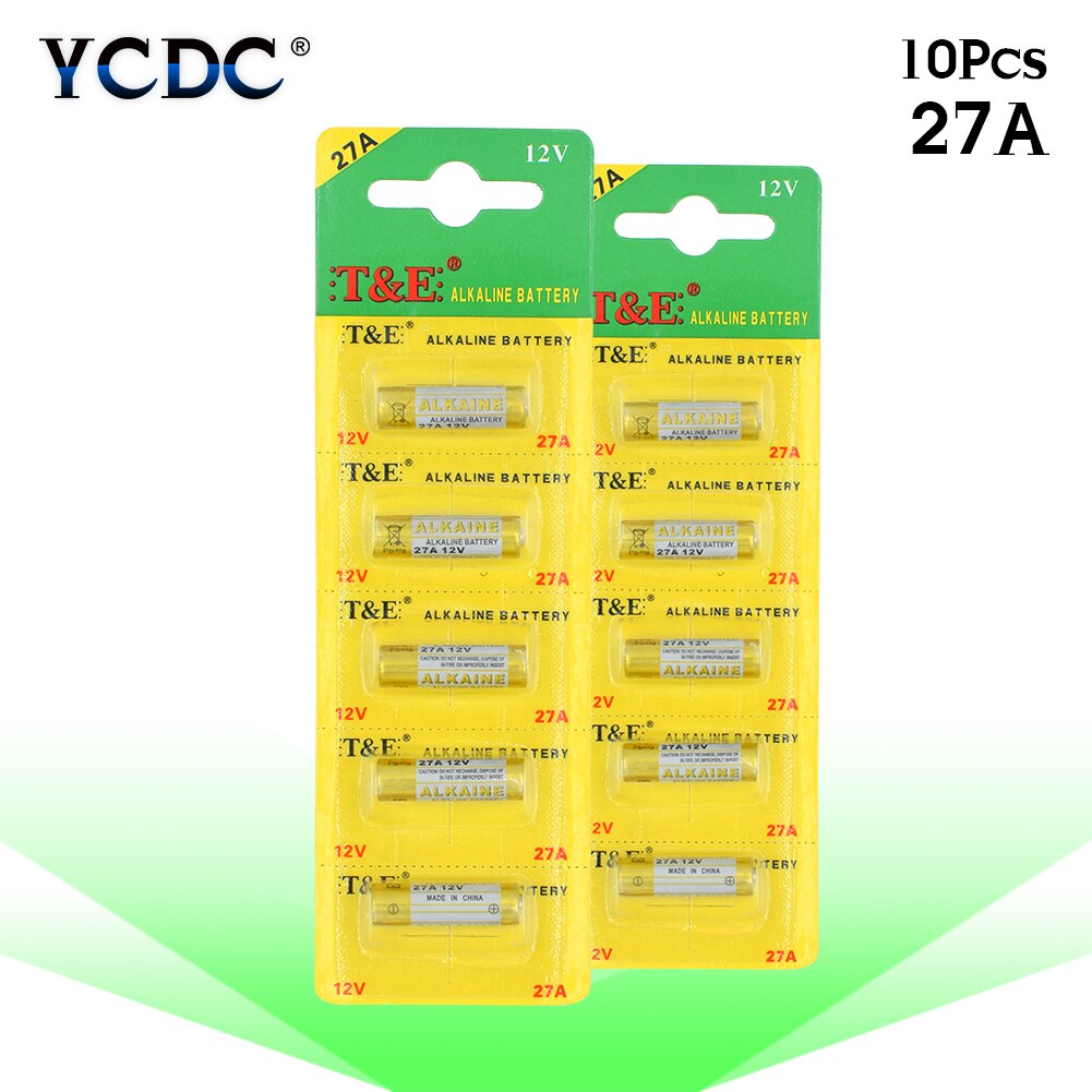 Replacement Batteries 5 x 27A 12V Alkaline Batteri... – Grandado