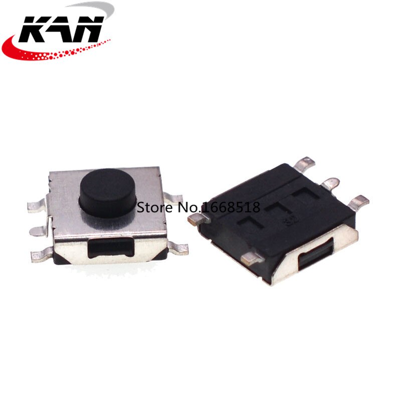 20Pcs 6*6*3.1Mm 5pin Smd Tact Switch 6X6X3.1Mm 5P ... – Grandado