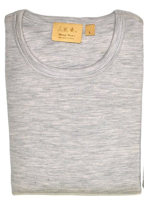 Male Pure 100% Merino Wool Men's Midweight Crew Lo... – Grandado