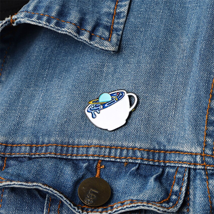 Espresso Barista Koffie Broche Mini Metalen Retro ... – Grandado