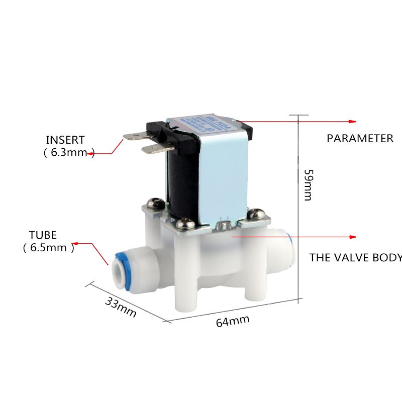 Quick-connect 1/4" DC24V Solenoid Valve Universal ... – Grandado