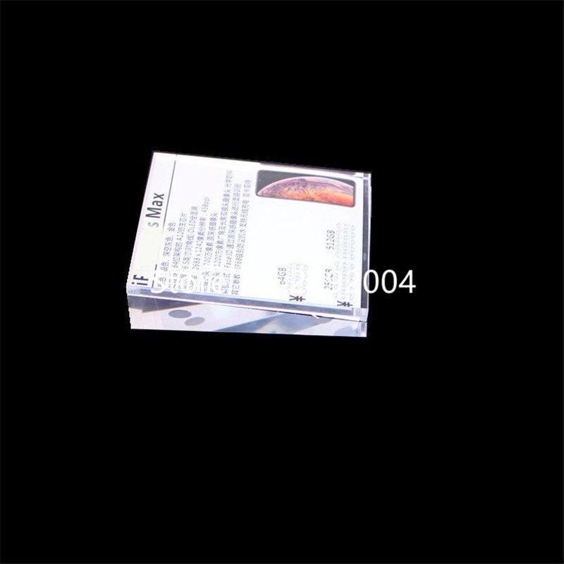 10pcs/lot 10*10m Price Tag Display Acrylic Magneti... – Grandado