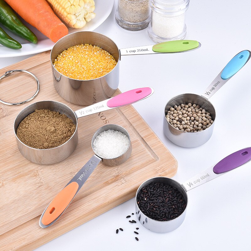 10 piece stainless steel measuring cup measuring s... – Grandado