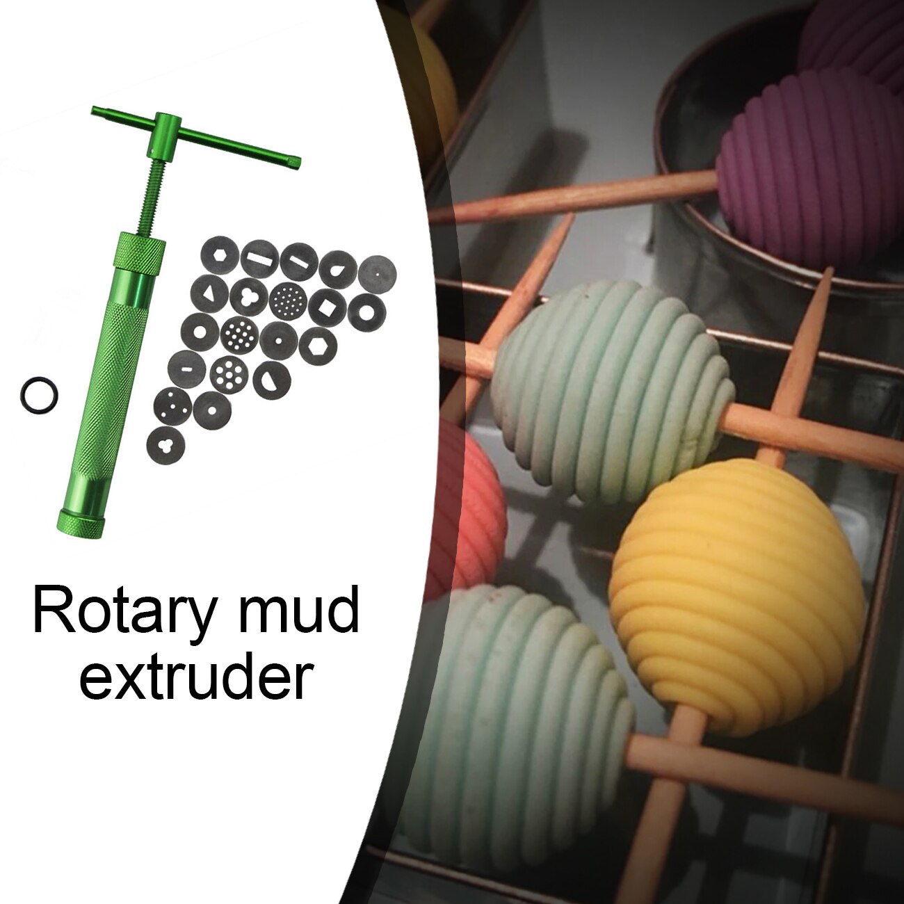 Klei Extruder Rvs Overvolle Modder Machine Polymer... – Grandado