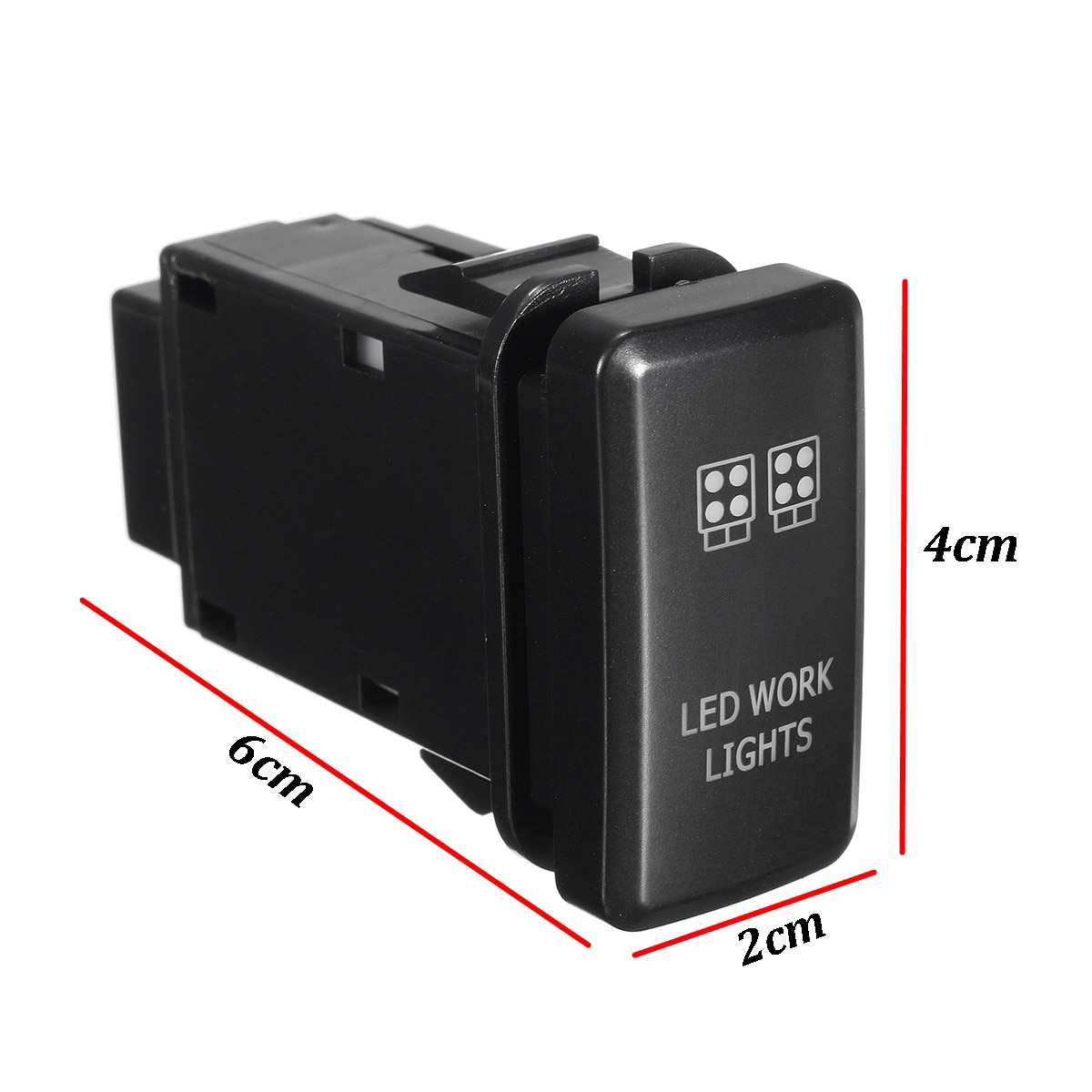 12V 3A Push Switch For Toyota Fortuner Hilux Tacom... – Grandado