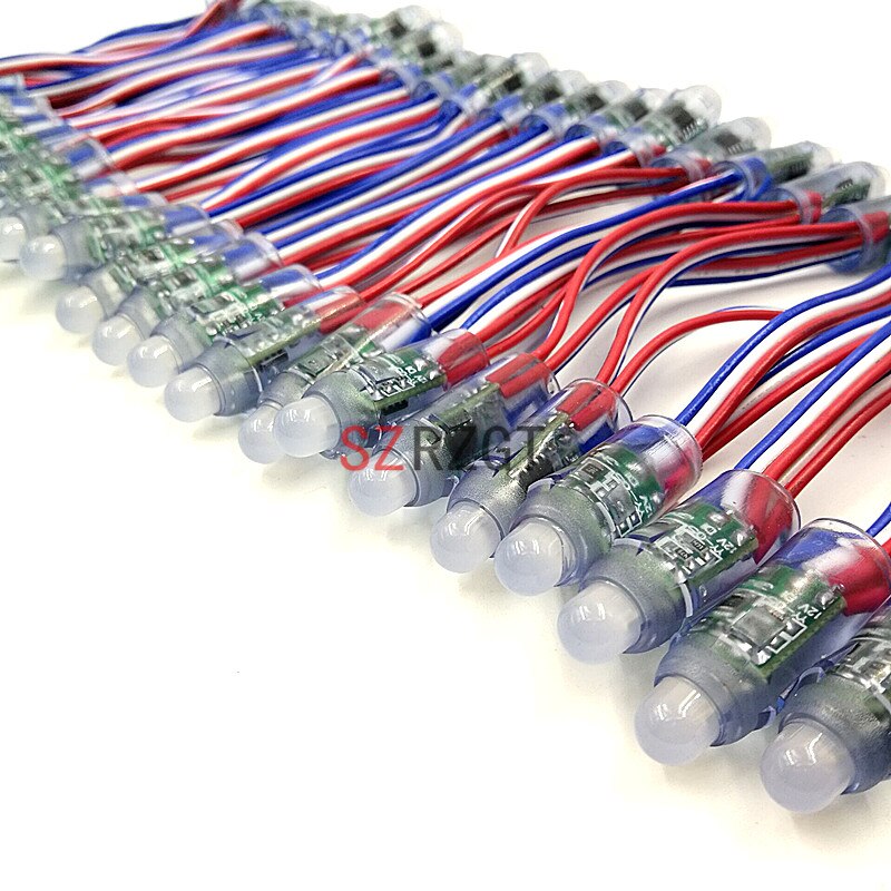 50 teile/los 12mm WS2811 2811 IC RGB LED-modul Sch... – Grandado