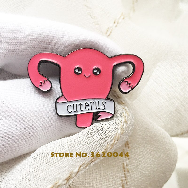 20 stücke Gebärmutter Feministischen Abzeichen Rev... – Grandado