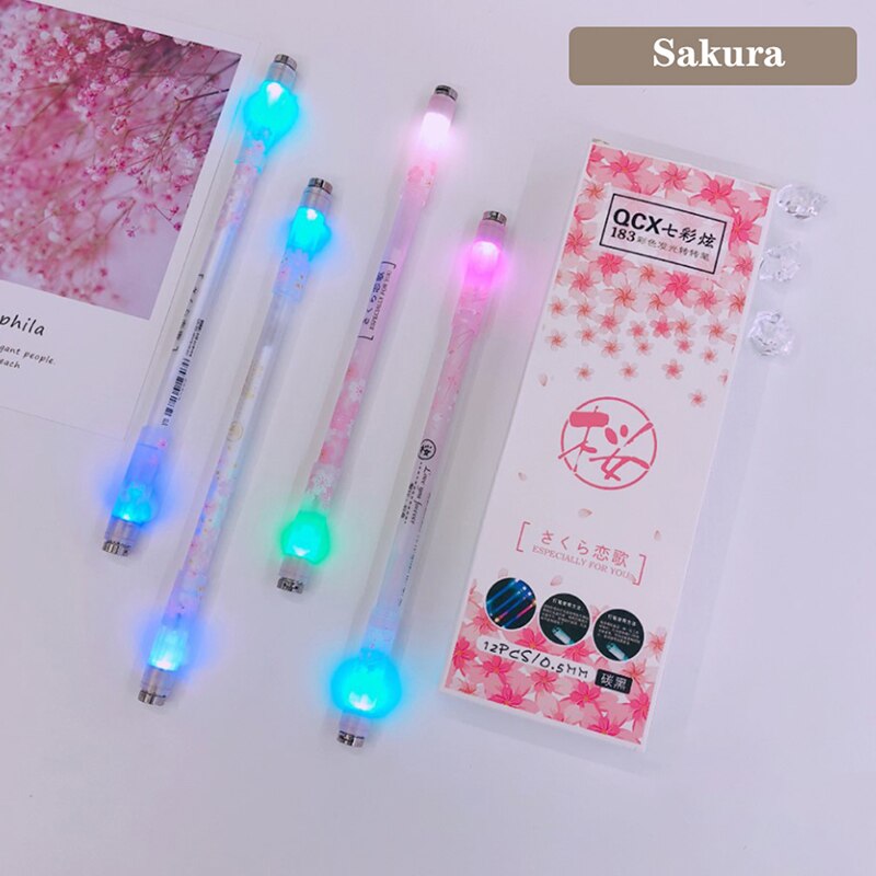 Pen Spinning Mod Rotating Gaming Ballpoint Luminou... – Vicedeal