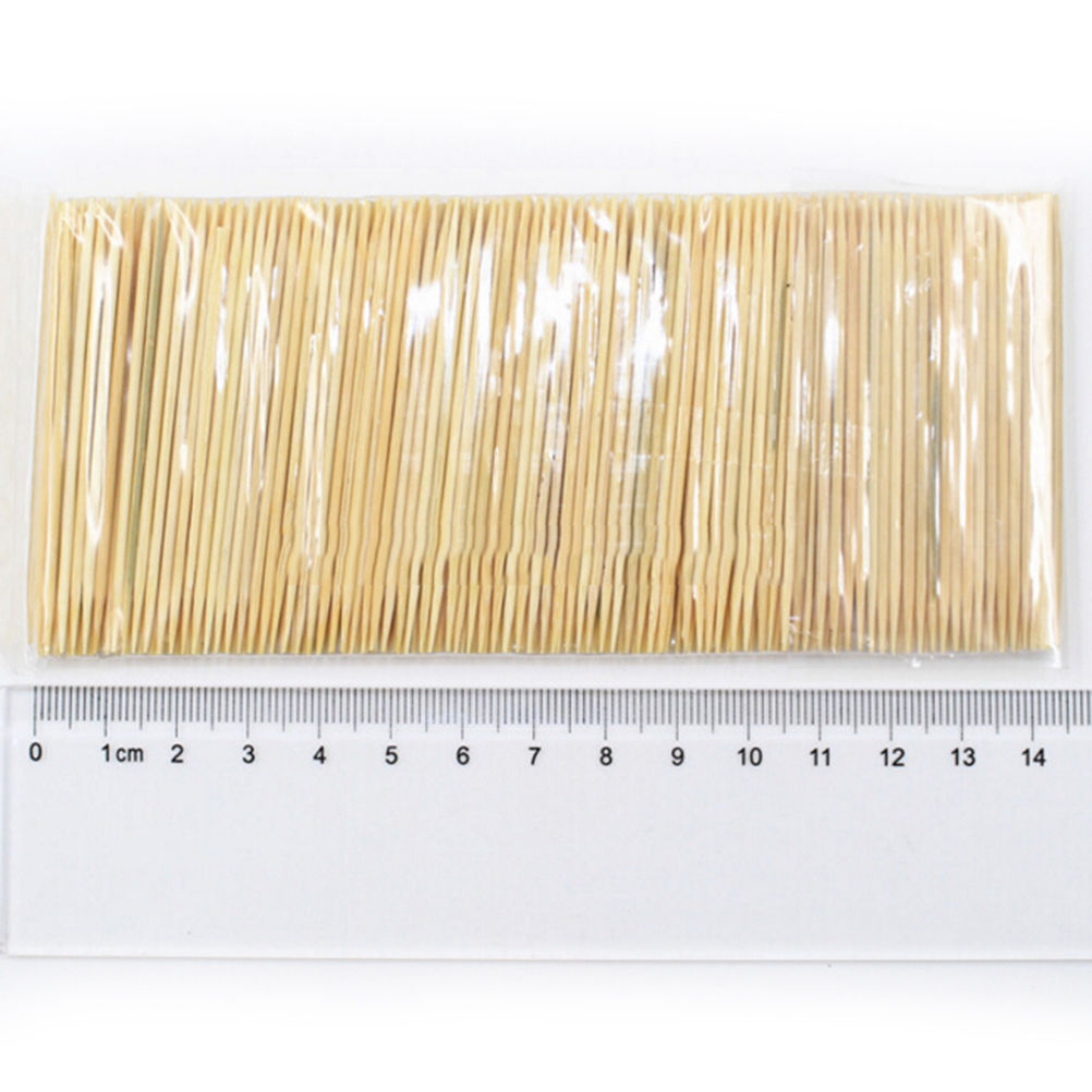 Double Bamboo Oral Care Toothpick Wooden Green Nat... – Grandado