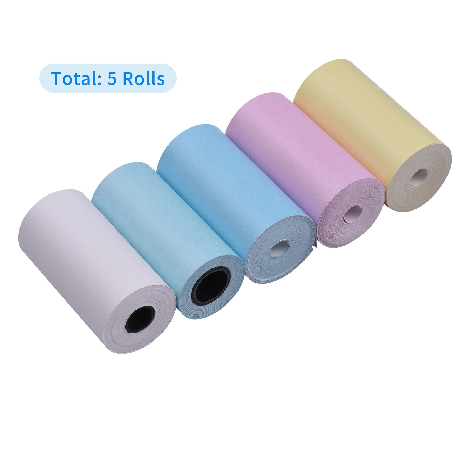 Aibecy 5Pcs Kleur Thermisch Papier Roll Set 57x3 0... – Grandado