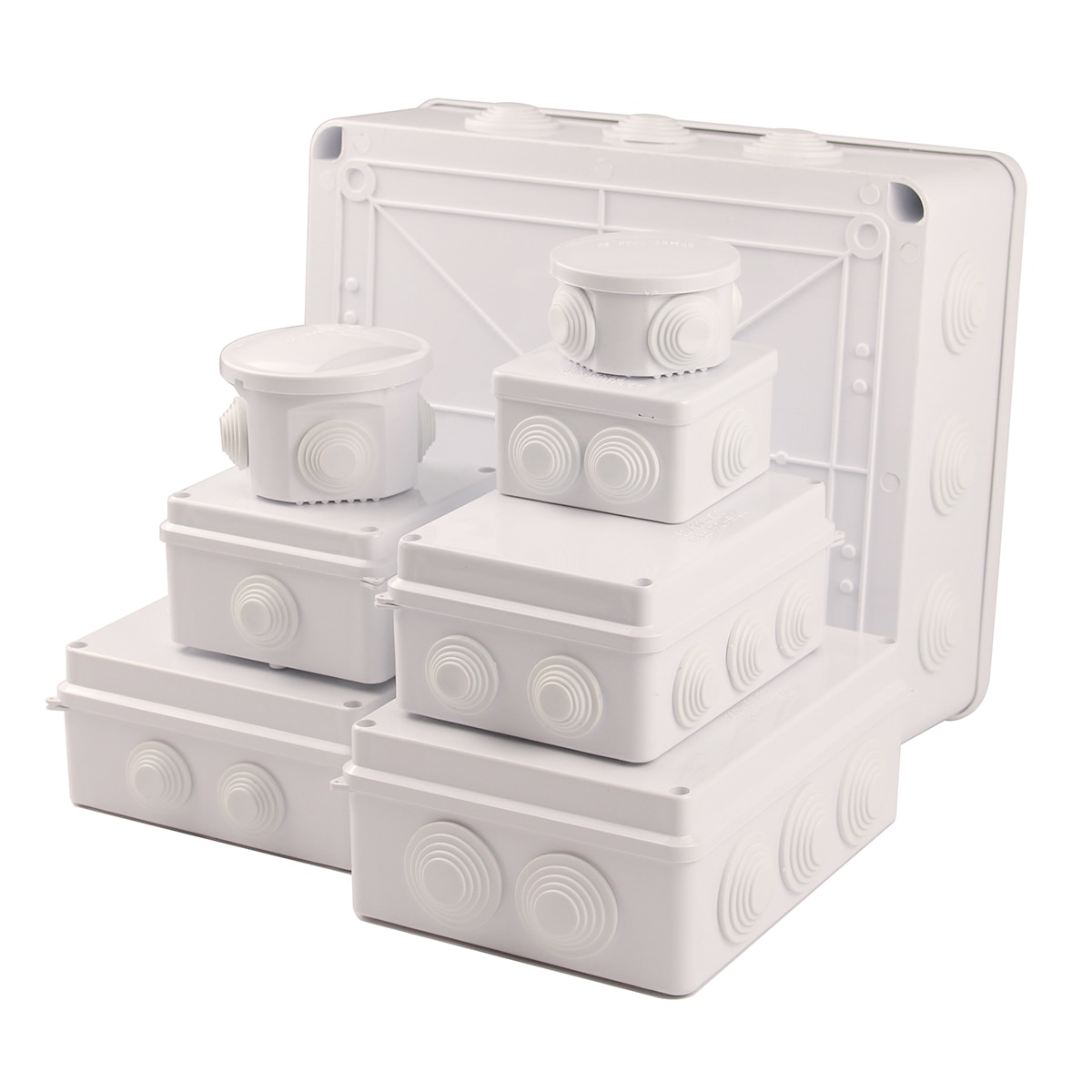 ABS Plastic IP65 IP66 Waterproof Junction Box DIY ... – Grandado