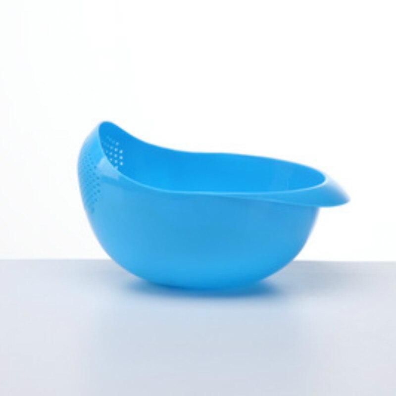 Kitchen Rice Bowl Plastic Fruit Bowl Thick Drain B... – Grandado