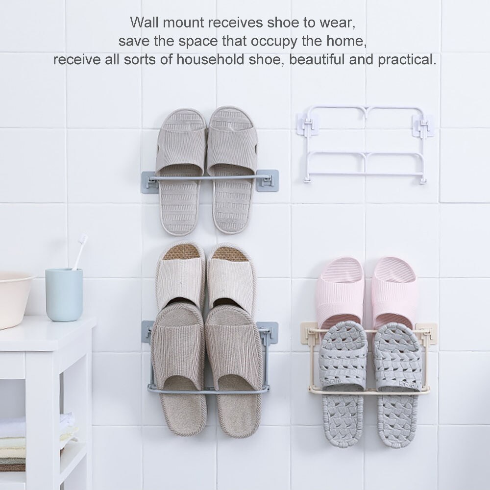 1Pc Single /Double Layer Simple Space-Saving Slipp... – Vicedeal