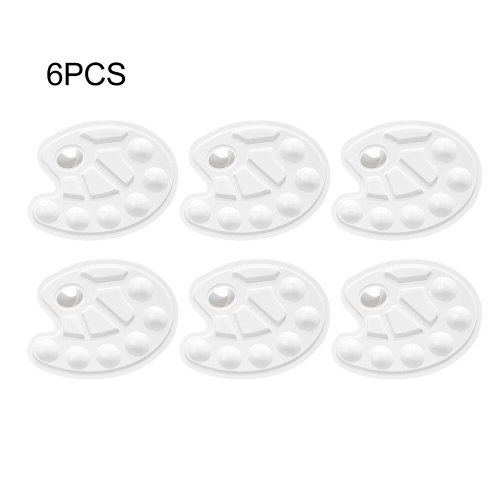 6Pcs 10 Wells Stapelbaar Professionele Palet Verf ... – Grandado