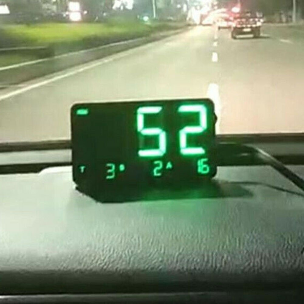 Universal Alarm GPS Speedometer Large Screen Displ... – Grandado