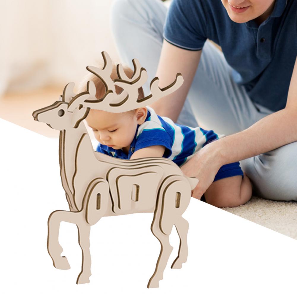 Insects Assembled Puzzle Handmade Educational Toys... – Grandado