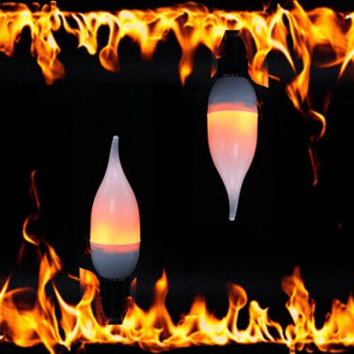 4 Modes E27/26/14/B22 LED Flame Effect Fire Light ... – Vicedeal