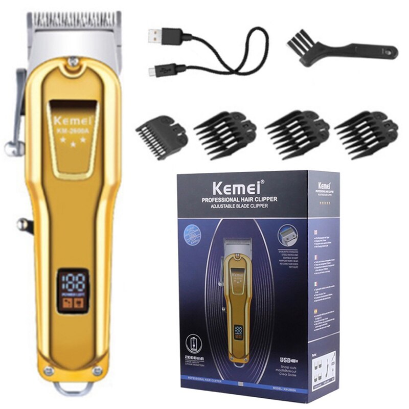 wire wireless electric hair trimmer hair clipper b... – Grandado