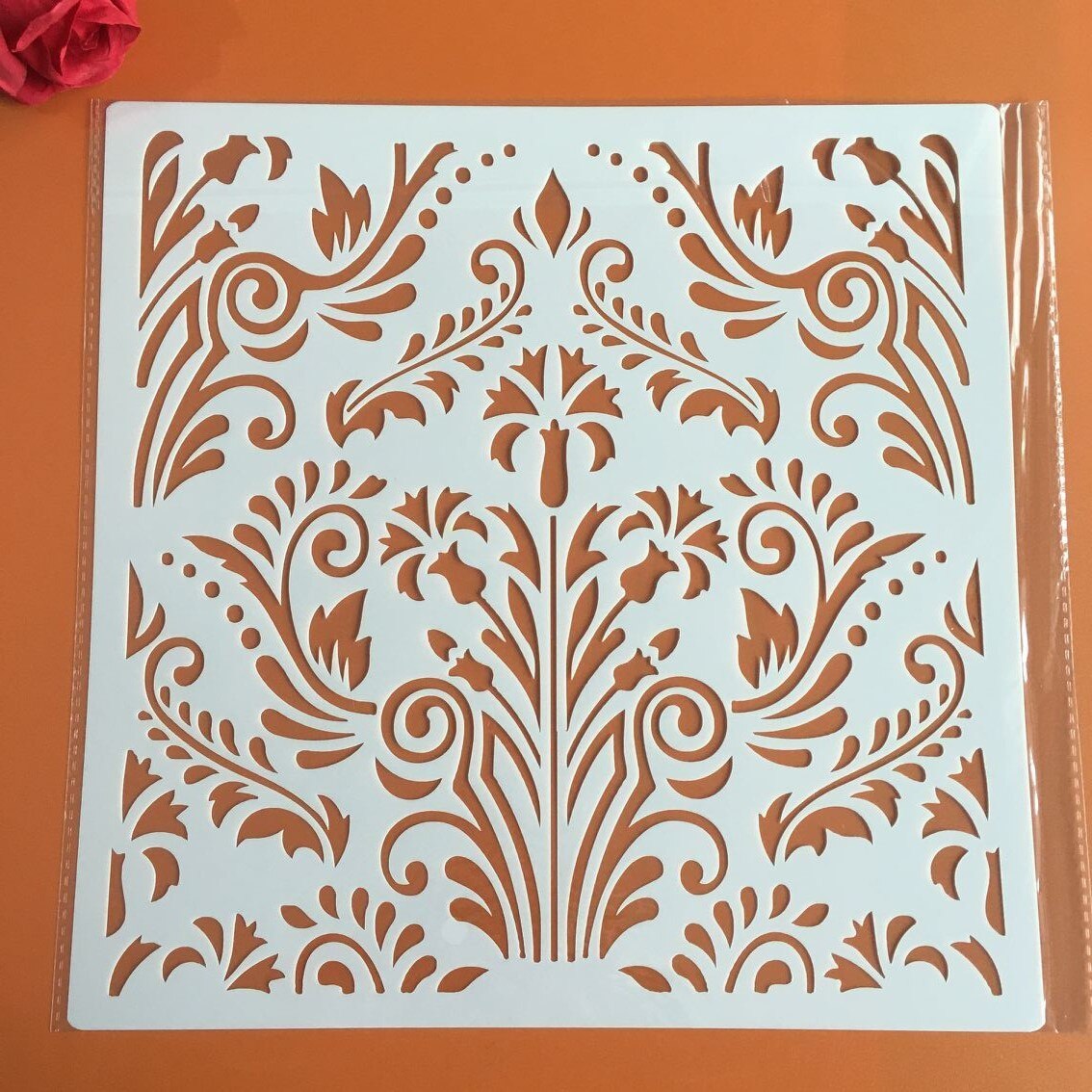 30 * 30 cm DIY large round flower mandala diy sten... – Vicedeal