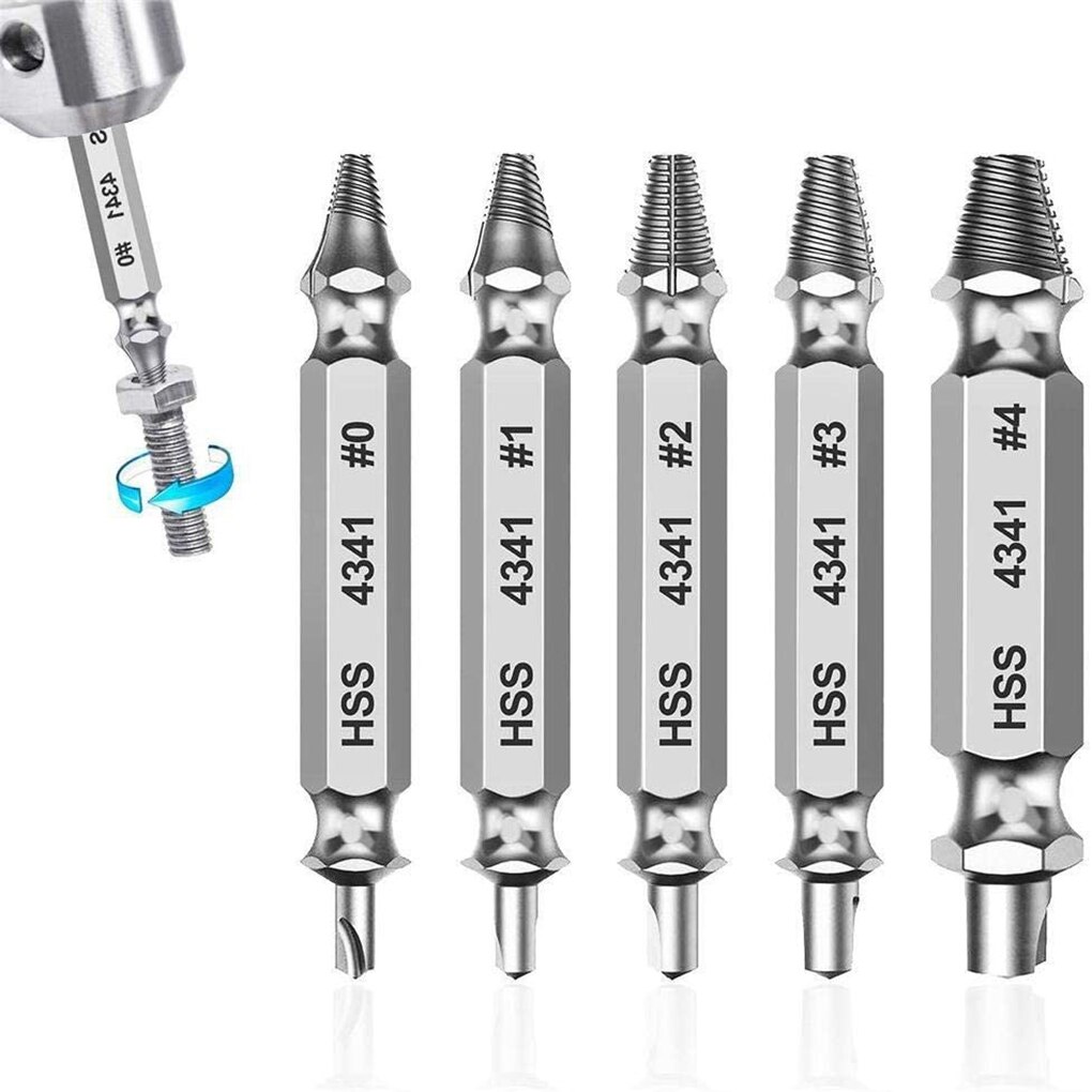 5pcs Damaged Screwdriver Broken Head Bolt Extracto... – Grandado