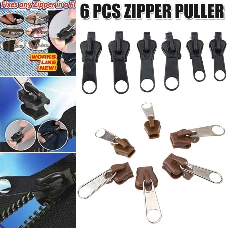 6pcs Removable Zipper Repair Kit Instant Fix Repla... – Grandado