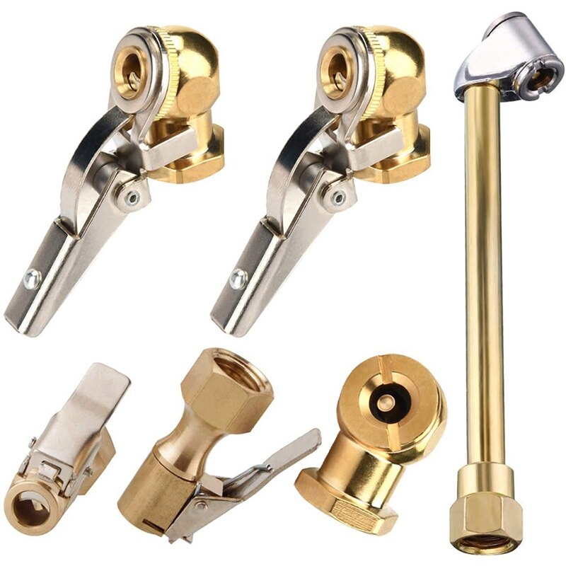 6 Stuks 1/4 Inch Air Chuck Set-Fnpt Dual Head Air ... – Grandado