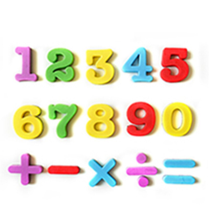 15 st nummer symbol kylskåp magnet tecknad pedagog... – Grandado