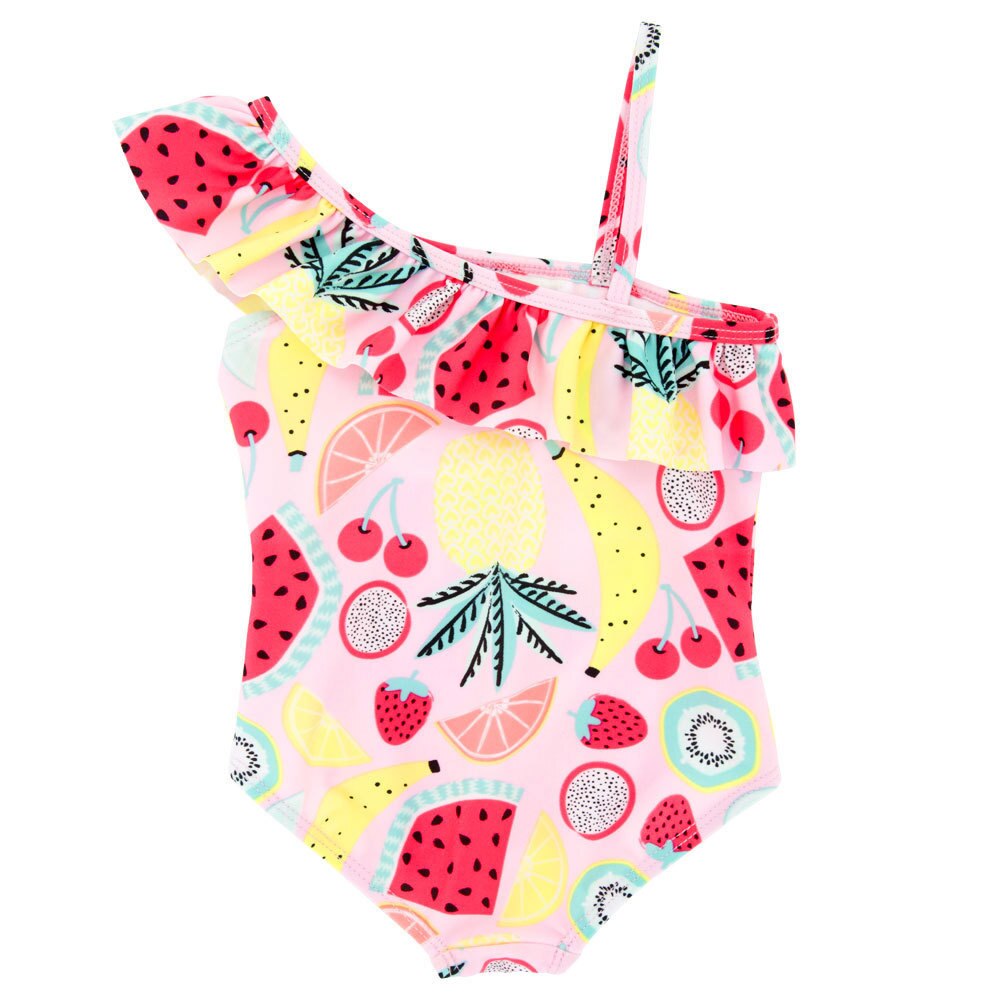 Upgraded Kids Girl One Pieces Fruit Ruffle Swimsui... – Vicedeal