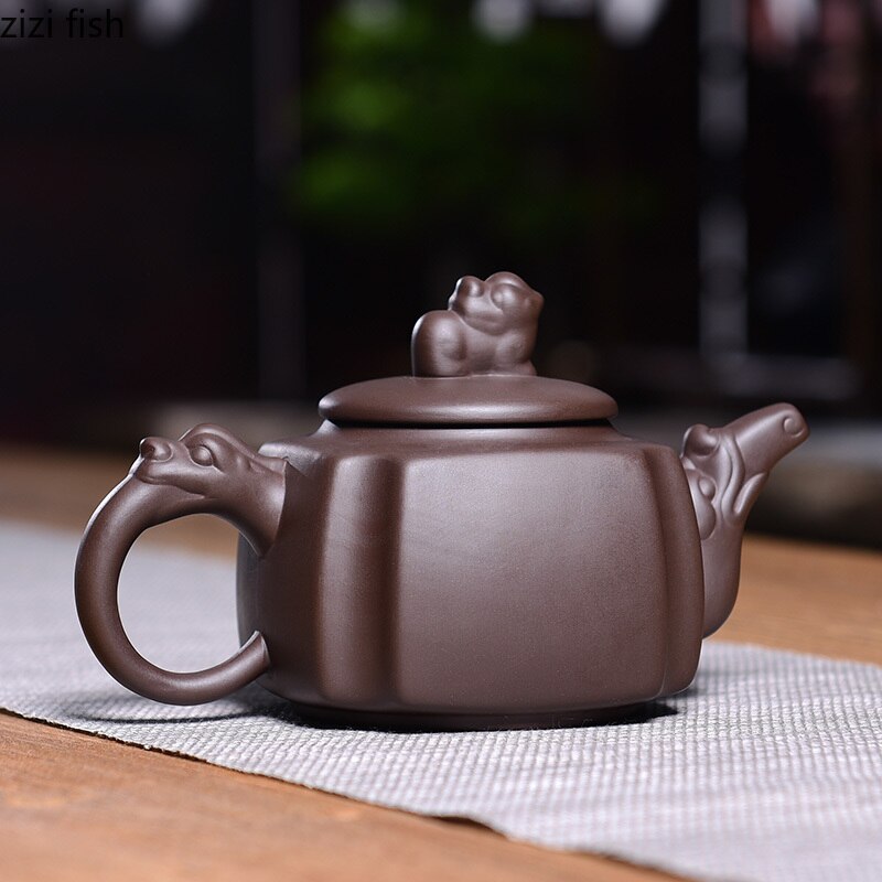 280ml Purple Clay Teapot Raw Ore Old Mud Home Tea ... – Vicedeal