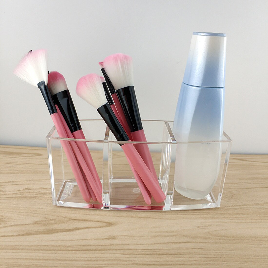 Cosmetic storage box 3-hole acrylic storage tube m... – Grandado