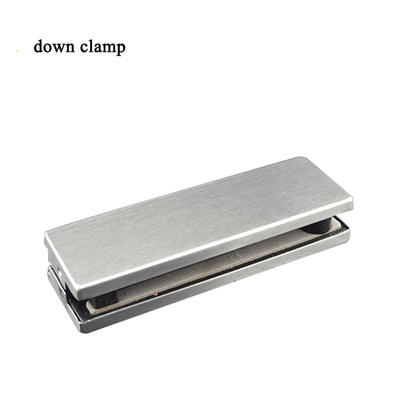 stainless,Frameless glass door down clip,Tempered ... – Vicedeal