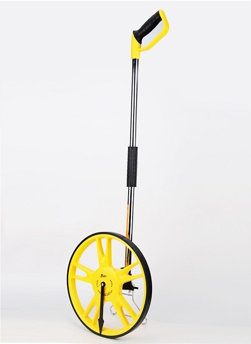 hand push distance measuring wheel road meter whee... – Grandado
