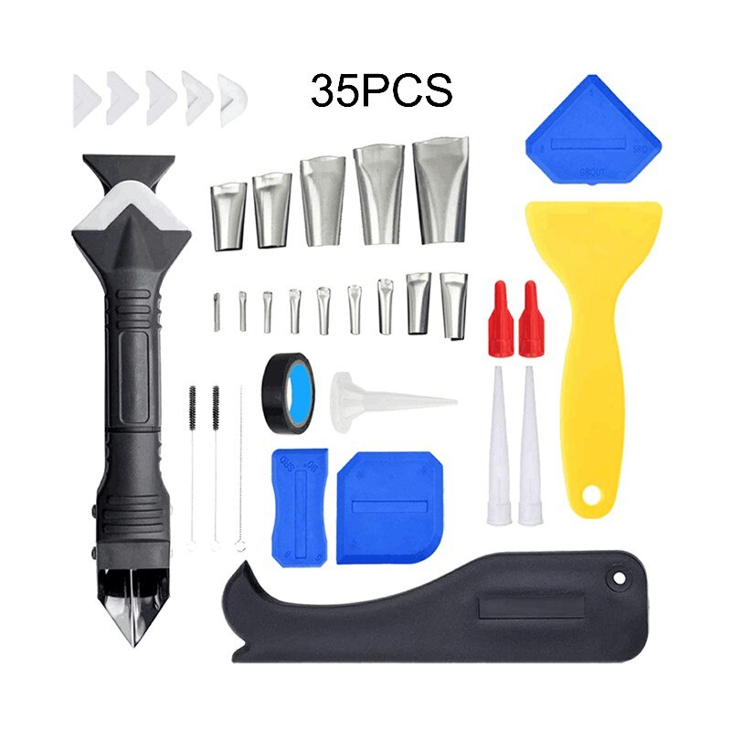 35 pièces/ensemble 3 en 1 Mastic Silicone Remover ... – Grandado