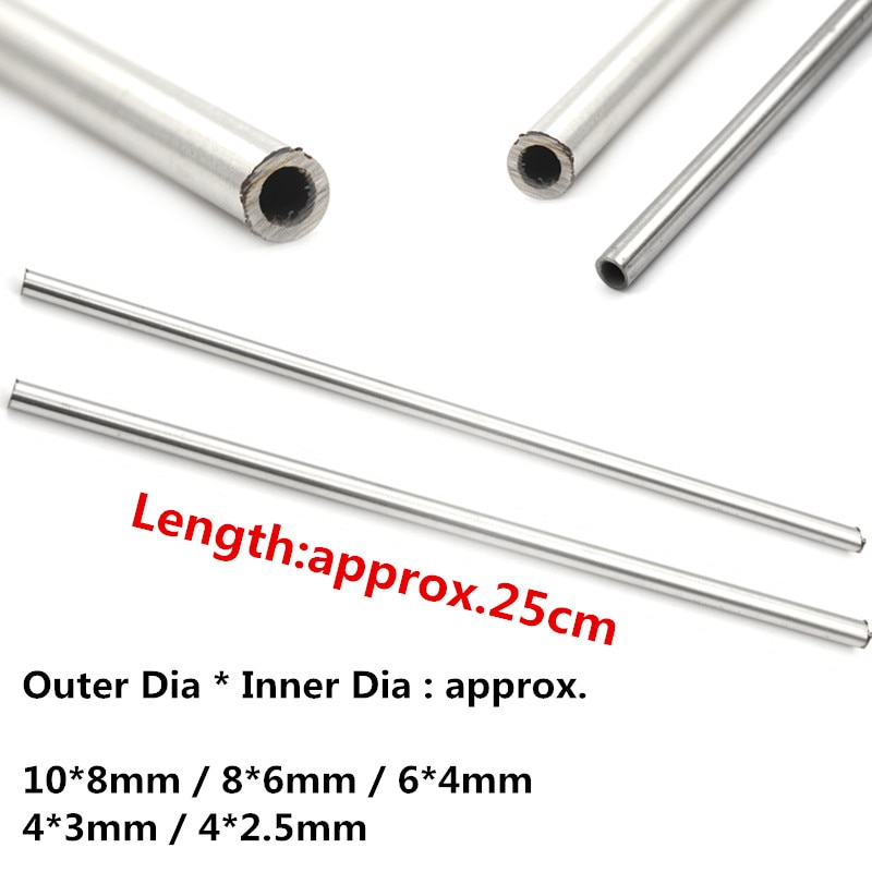 250mm 304 Seamless Stainless Steel Capillary Tube ... – Grandado