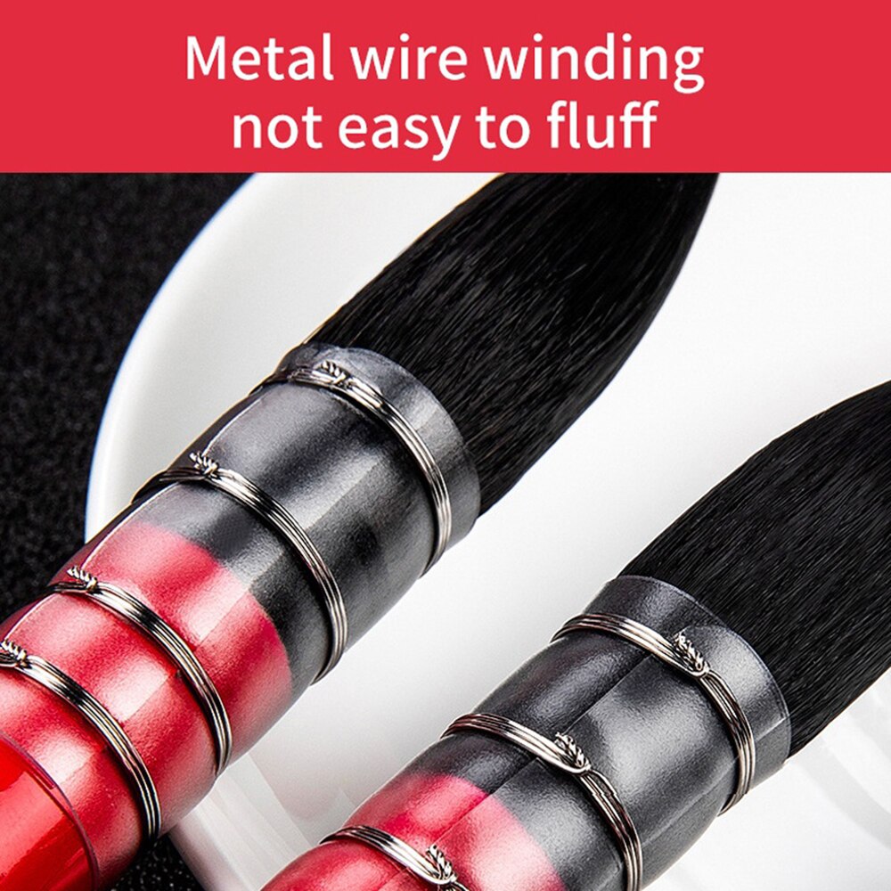 1pcs Watercolor Paint Brush Squirrel Hair Pointed ... – Grandado