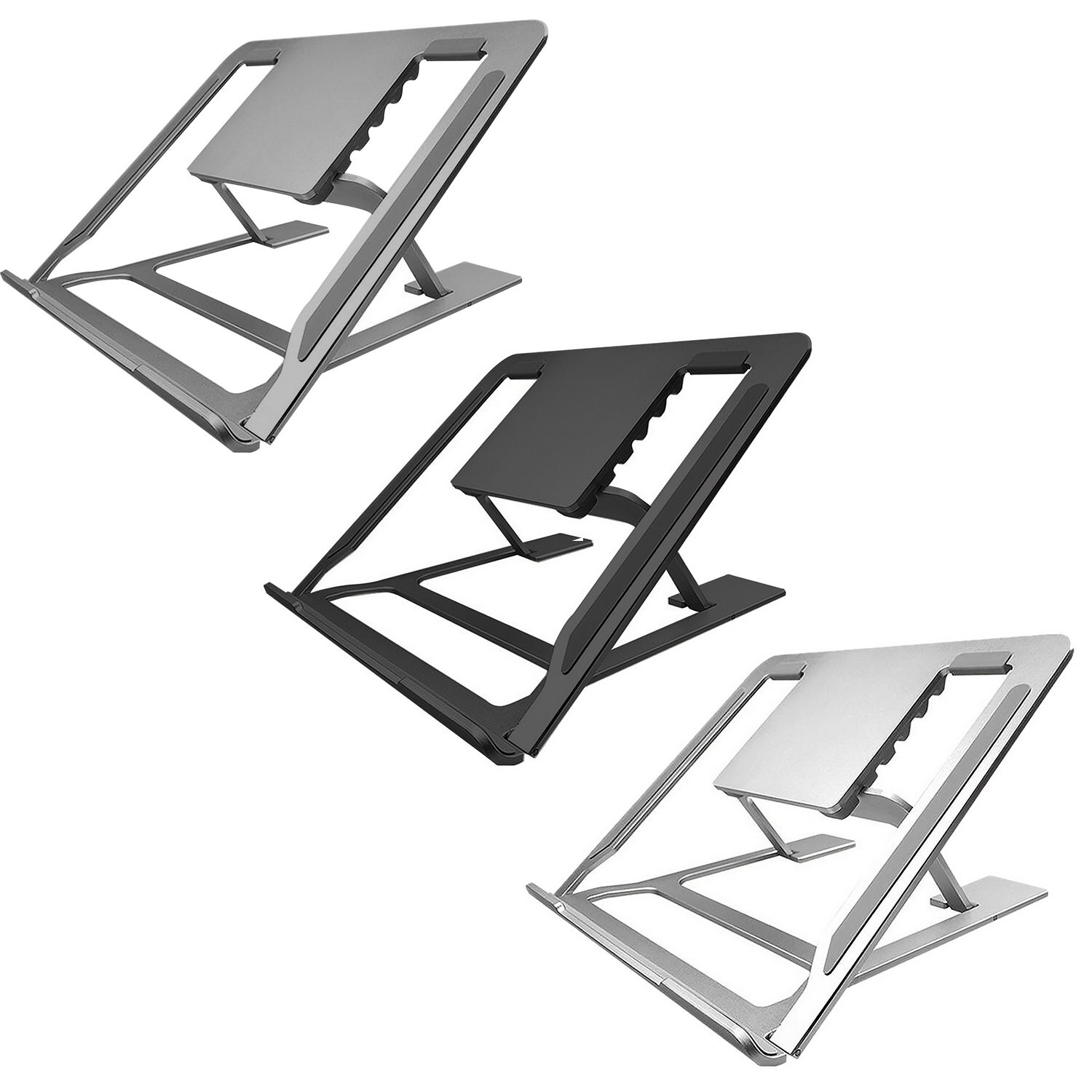 Besegad Foldable Adjustable Aluminum Laptop Tablet... – Vicedeal