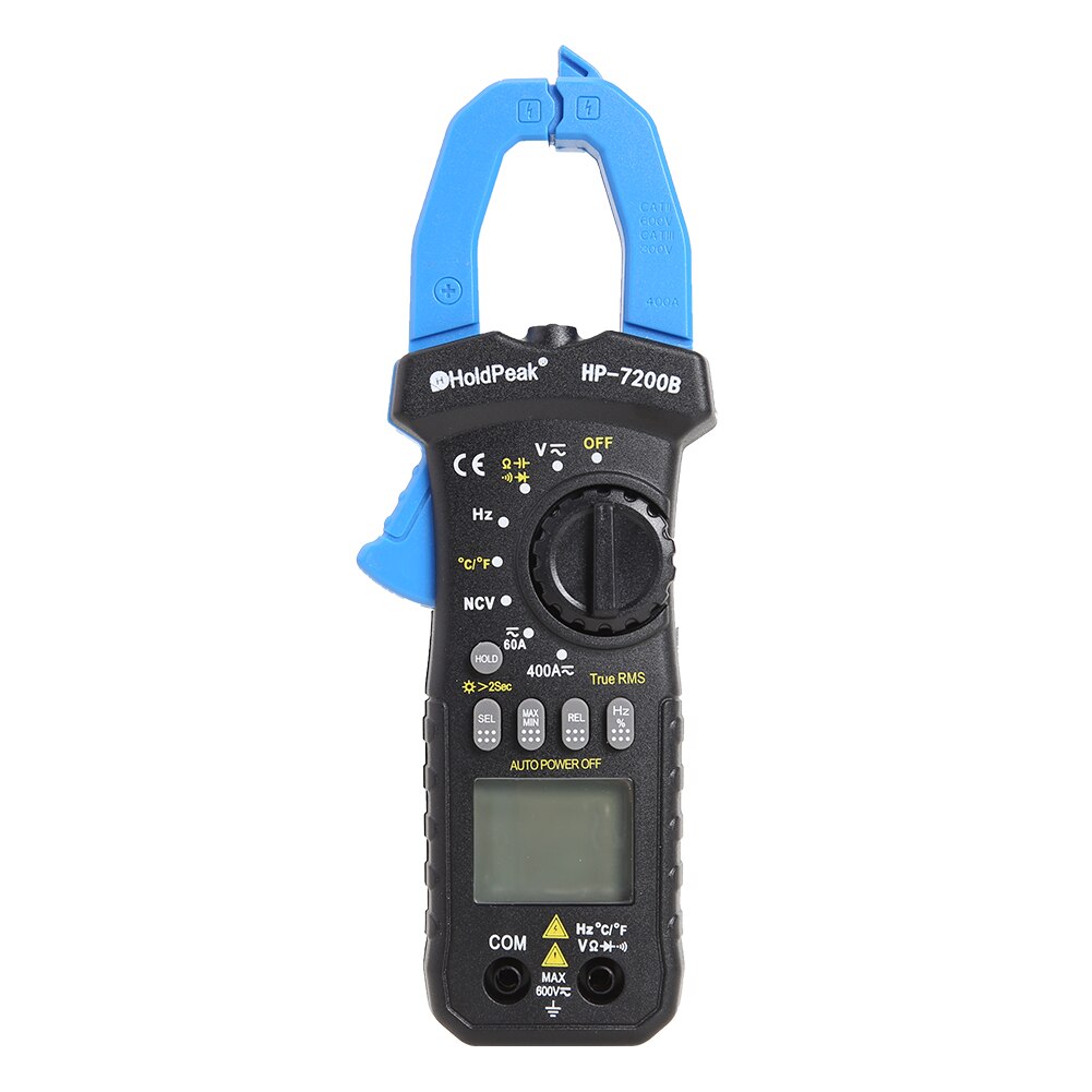 HP7200B Digital Clamp Meters Multimeter 6000 Count... – Grandado