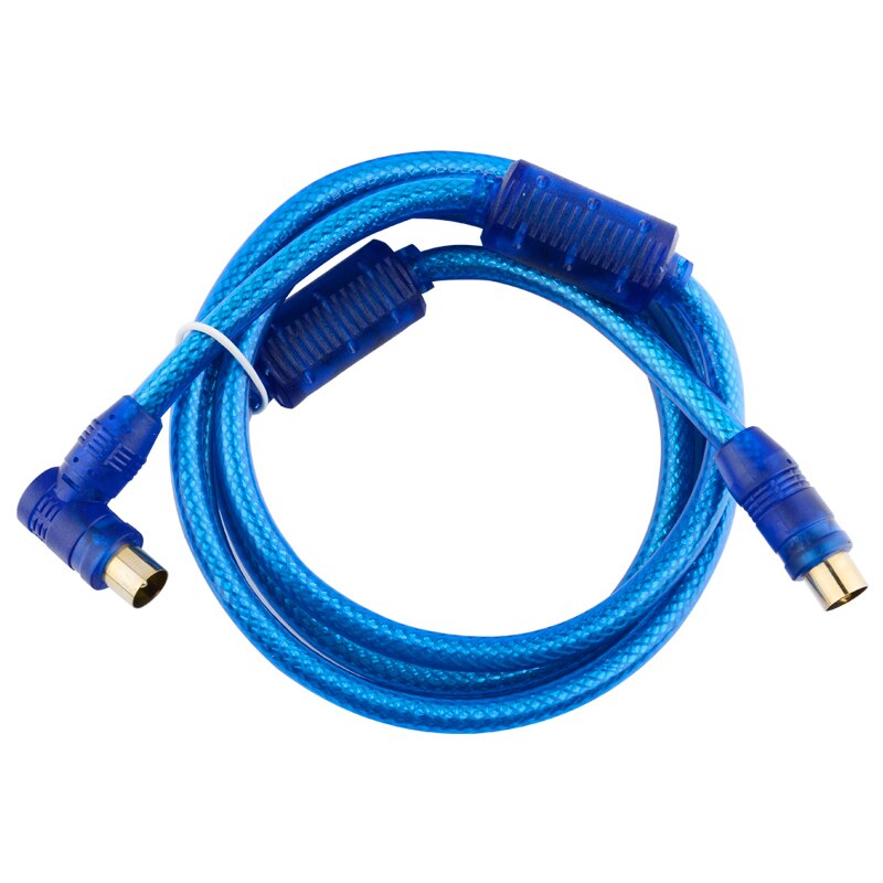 1.5m antenna television PAL male, male F type coax... – Grandado