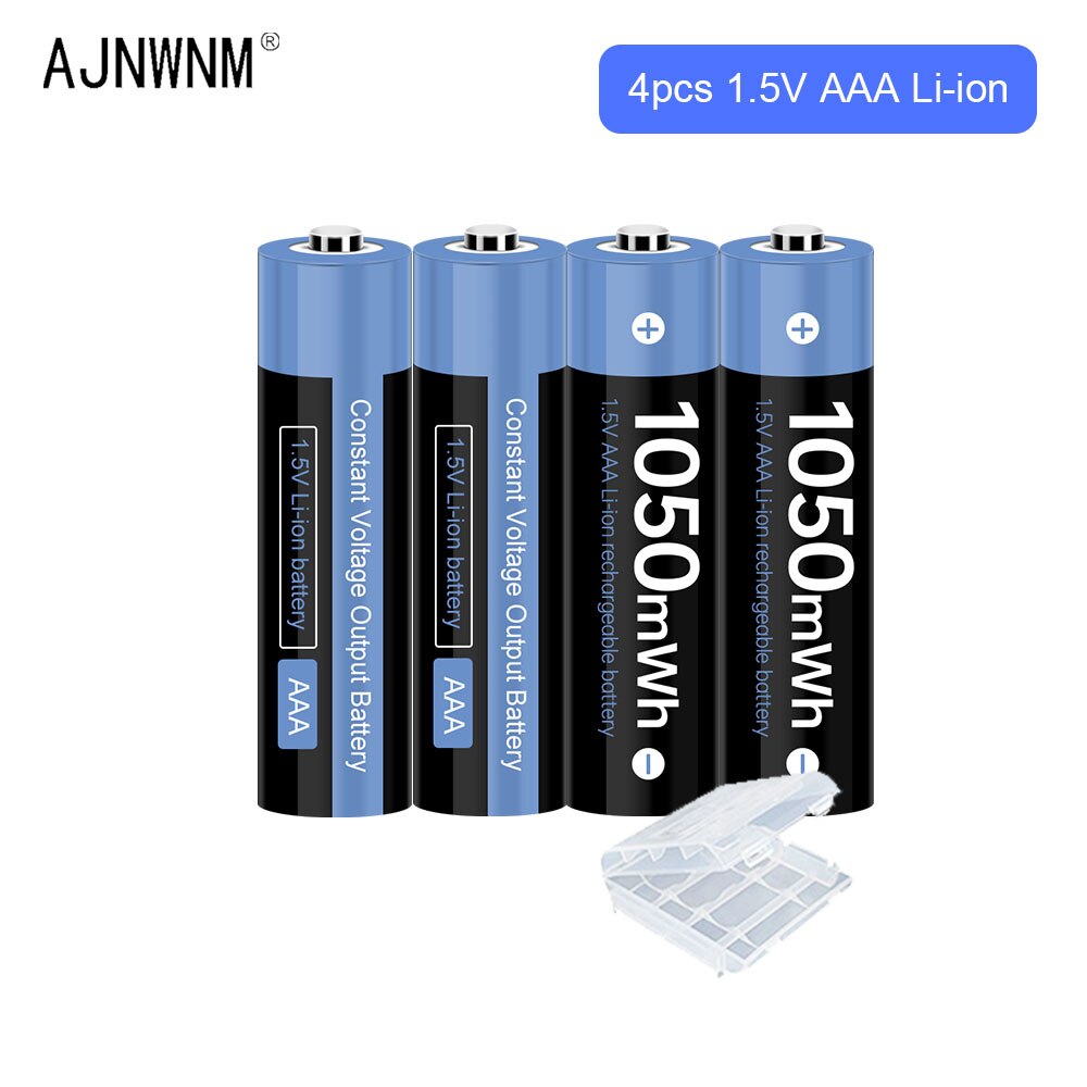 1.5v AAA Rechargeable Battery 1050mah 1.5V AAA Lit... – Vicedeal