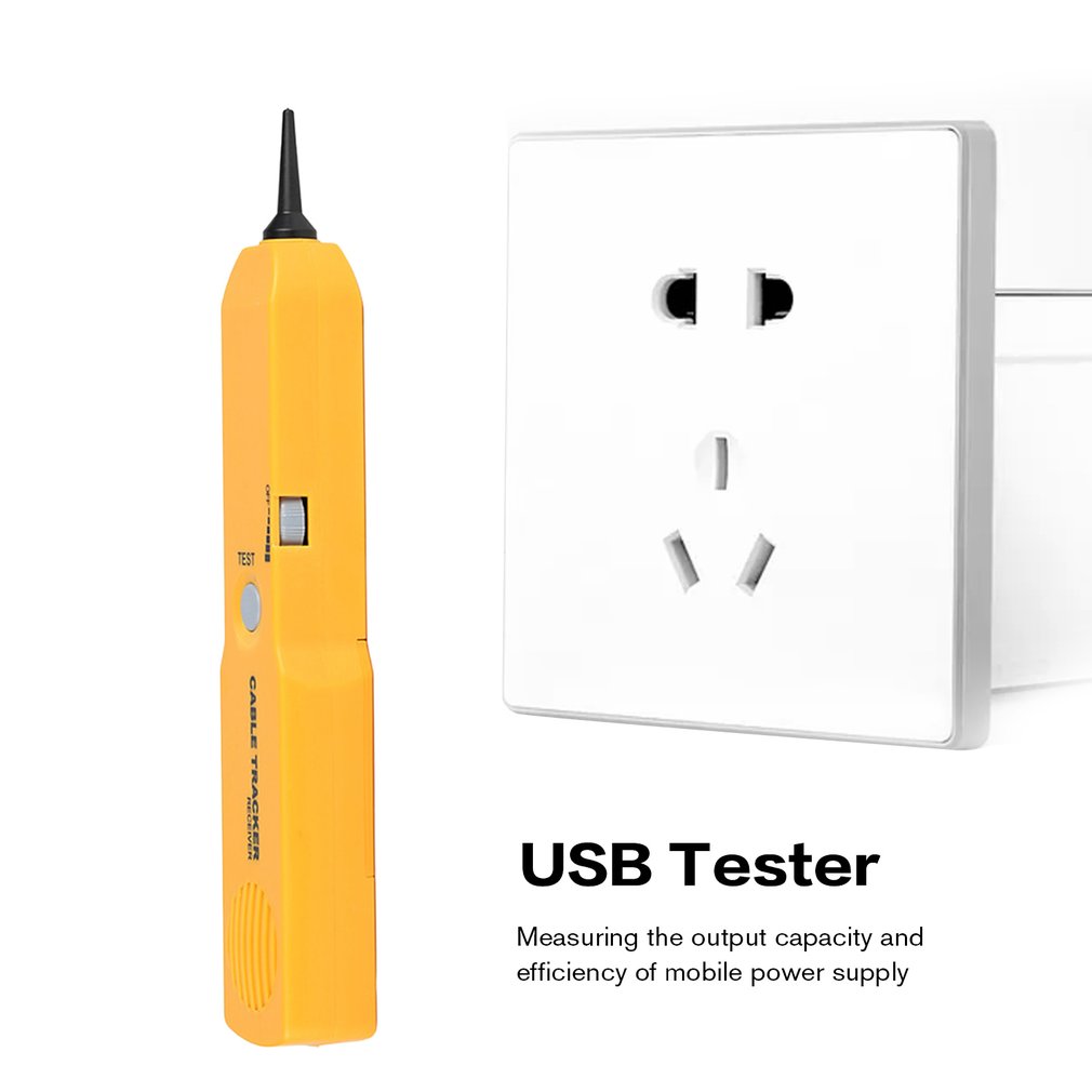 RJ11 Network Telephone Wire Cable Tester Toner Tra... – Grandado
