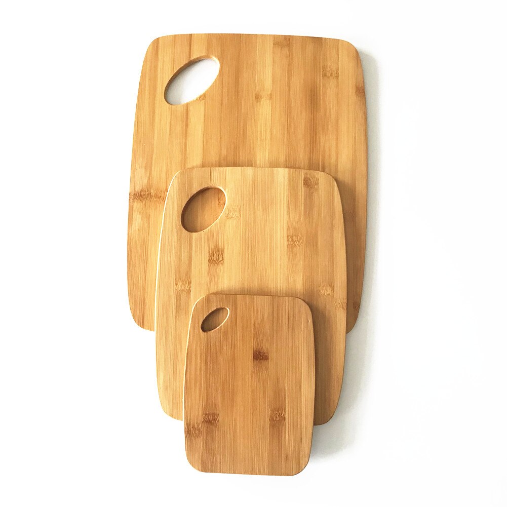 3-Piece Bamboo Cutting Board Set – Vicedeal