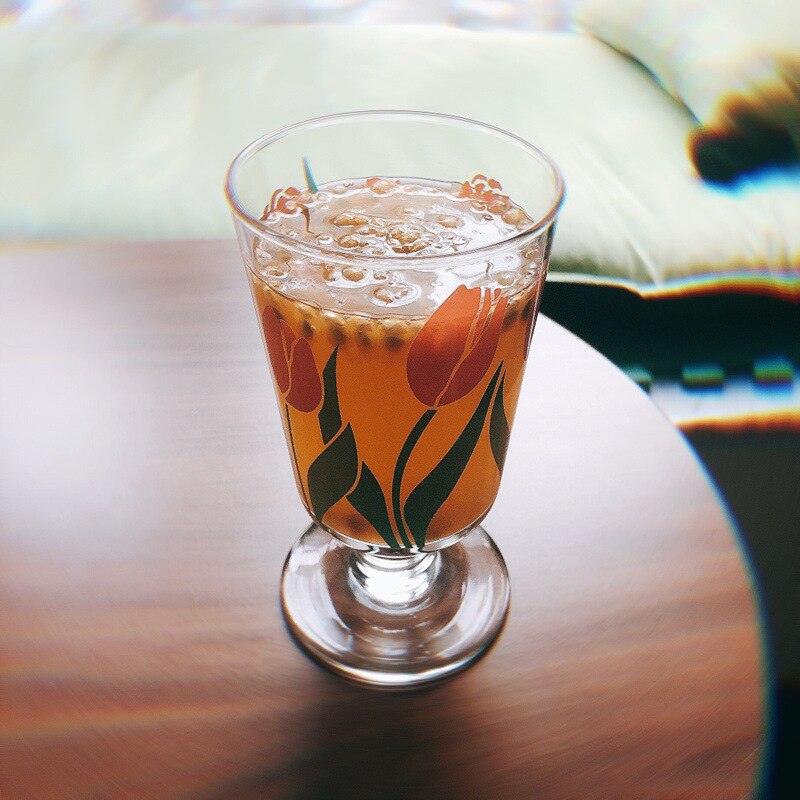 Copa de vino de 280ml, vaso de cristal de tulipán ... – Grandado