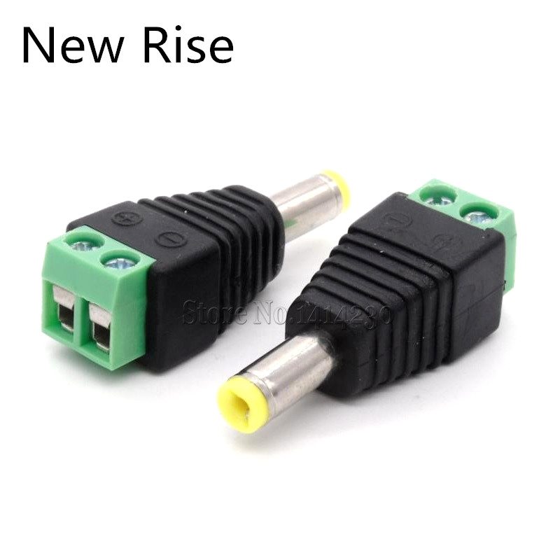 Male Female DC Power Plug Connector 2.1mm x 5.5mm ... – Vicedeal