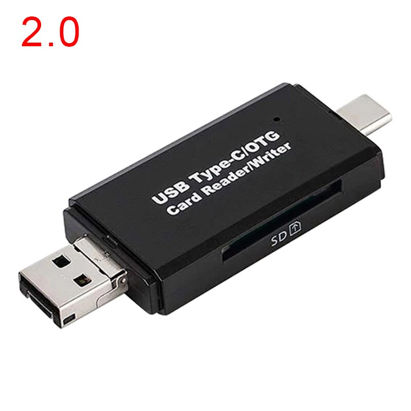 Memory Card Reader with 3 in 1 USB Type C/Micro US... – Grandado