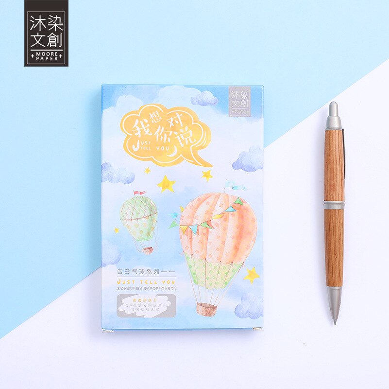 30 Sheets/Set I want say to you Postcard/Greeting ... – Vicedeal