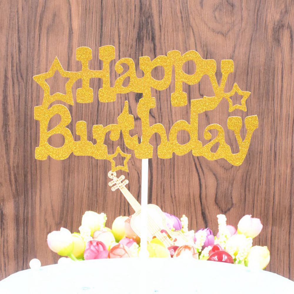 Acryl Kasteel Cake Topper Hand schrijven Gelukkige... – Vicedeal