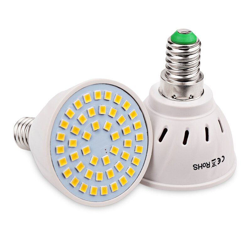 E27 E14 GU10 MR16 220-240 v LED Lamp Bombillas Spo... – Grandado