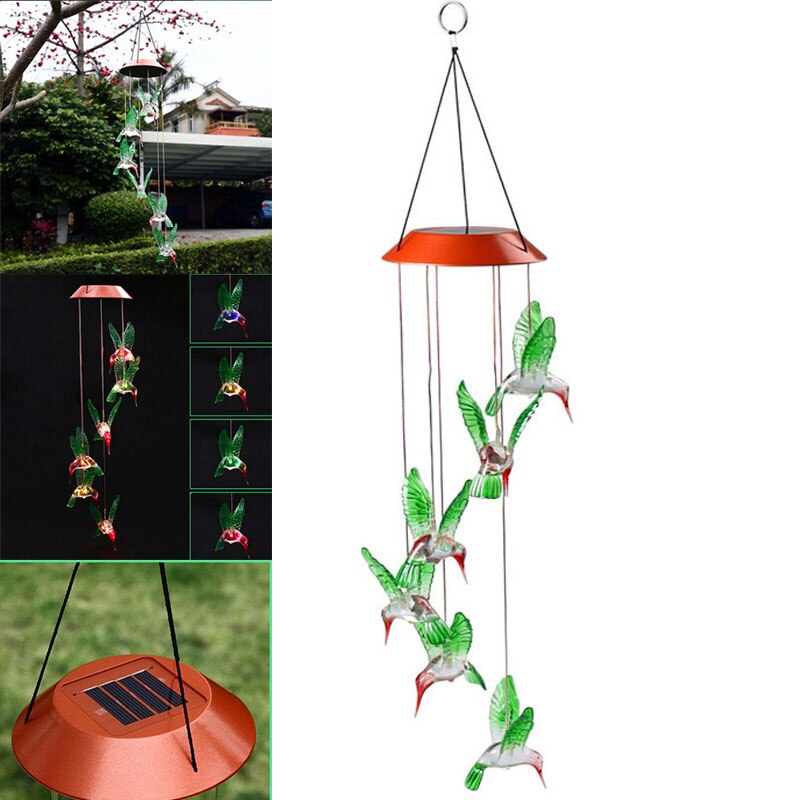 WINOMO Color Changing Solar Light Wind Chime Dangl... – Vicedeal