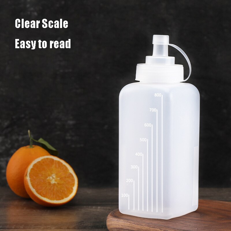 800ml Large Volume Condiment Squeeze Bottle Sauce ... – Grandado