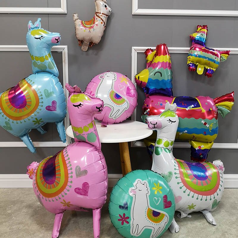 Cartoon Lama Aluminium Folie Ballon Dier Alpaca Lu... – Vicedeal